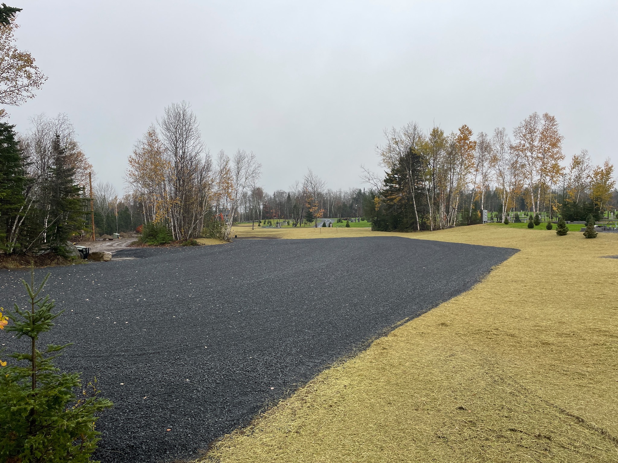 Loaming & Seeding - Moose Creek RV Resort